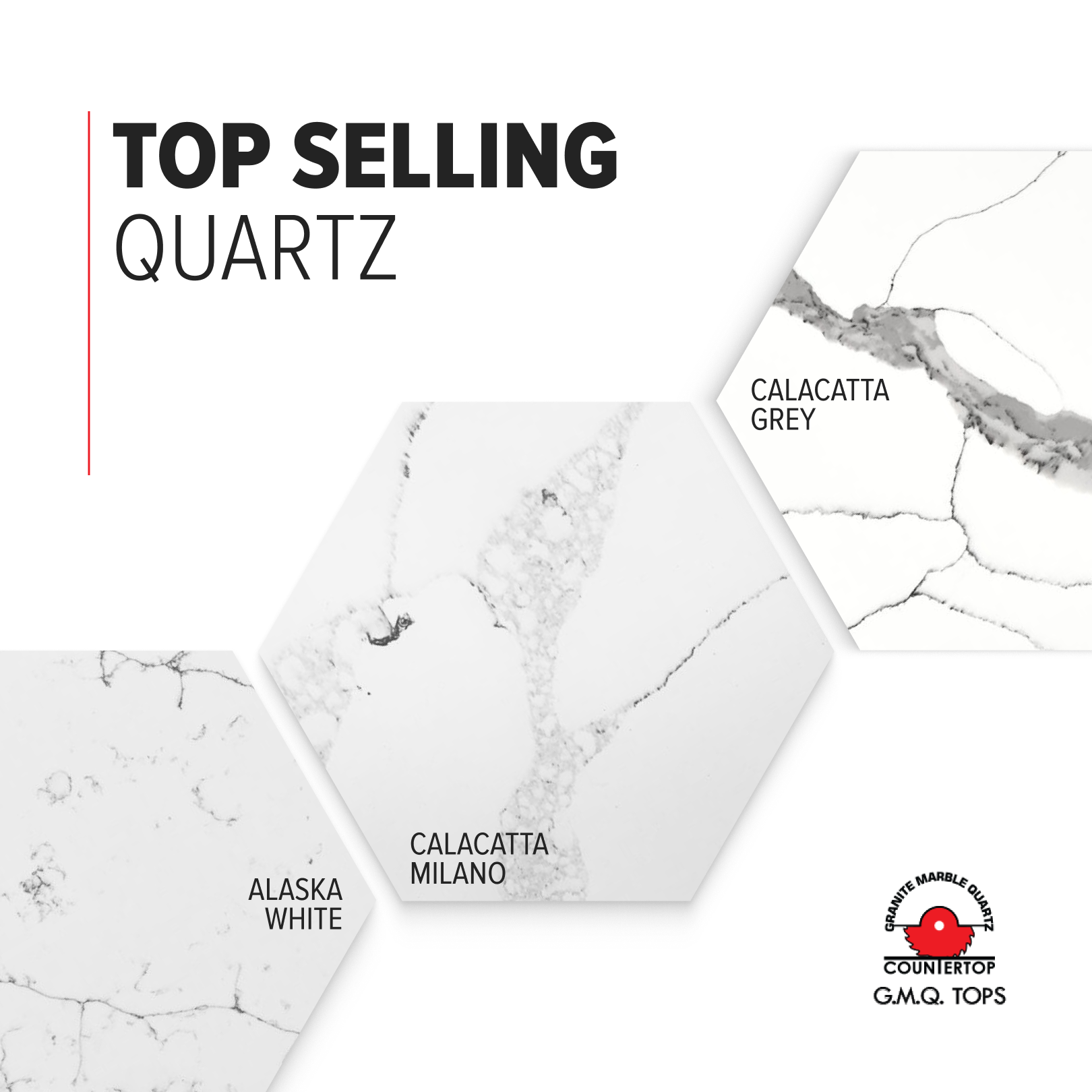 Granite Countertops GMQ Tops - Top Selling Quartz