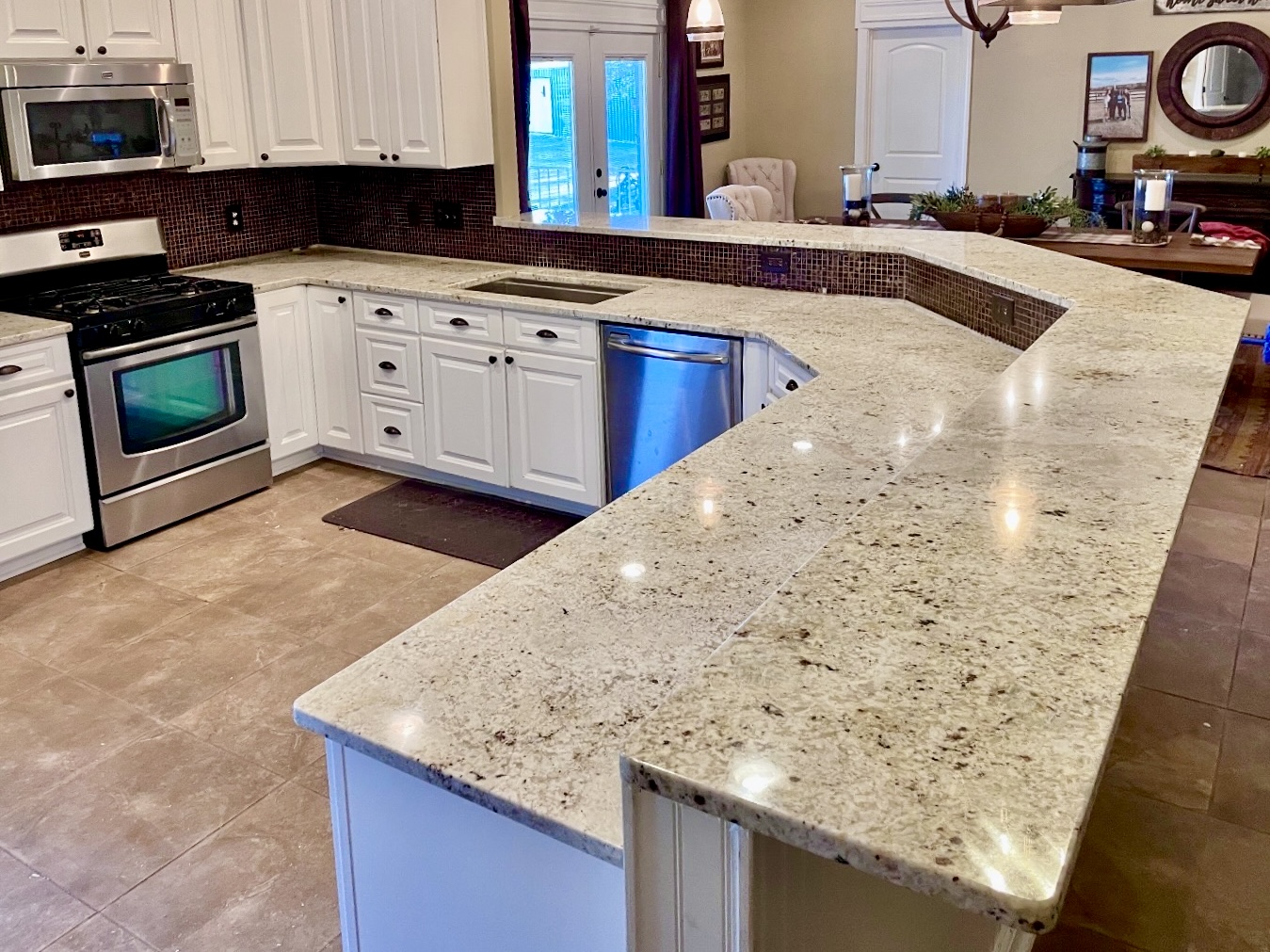 Granite Countertops GMQ Tops - Colonial Gold IGM Bundle