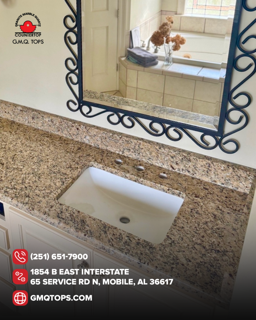 Granite Countertops GMQ Tops - New venetian gold granite: A timeless ...